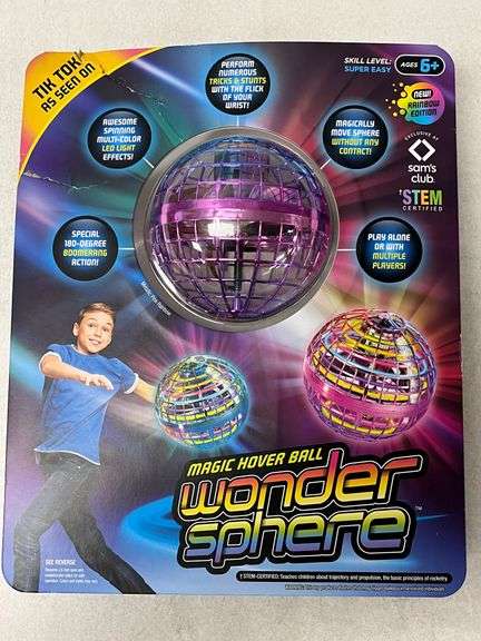 Wonder Sphere Magic Hover Ball, New - Rio Grande Trade