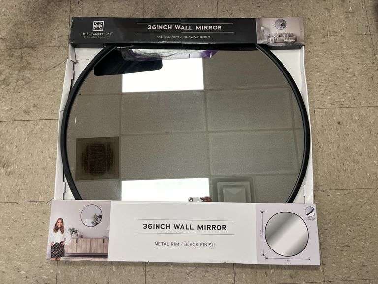 Jill Zarin Home Metal Rim Wall Mirror - Rio Grande Trade