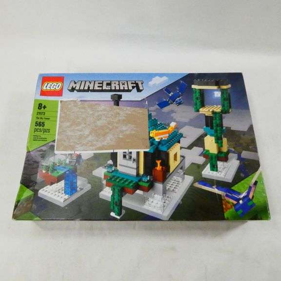 LEGO Minecraft The Sky Tower 21173 Fun Floating Islands Building Kit ...