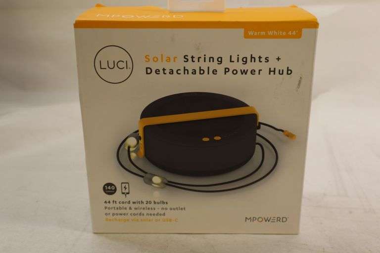 Luci Solar String Lights+Detachable Power Hub - Rio Grande Trade