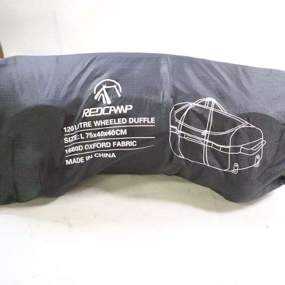 REDCAMP 140L Foldable Duffle Bag with Wheels and Backpack Straps - Rio ...