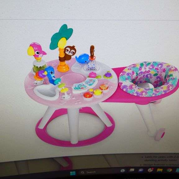 Bright Starts, Walk-Around Baby Activity Center & Table - Rio Grande Trade