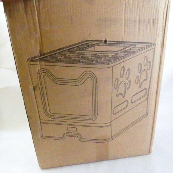 Cat Litter Box, Blue - Rio Grande Trade