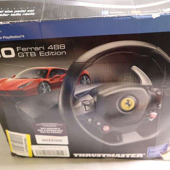 Thrustmaster - T80 Ferrari 488 GTB Edition Racing Wheel for PlayStation ...