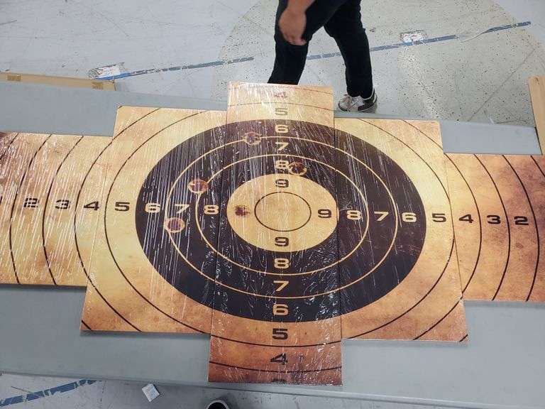 5 Panel Wall Art, Weathered Target - Rio Grande Trade