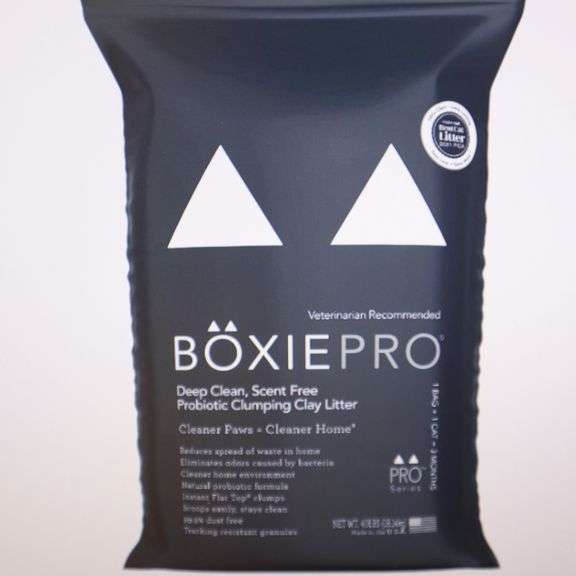BoxiePro Deep Clean Probiotic Clumping Clay Cat Litter 40lb (Damaged ...