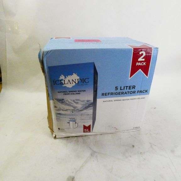 Icelandic Glacial 5 Lt Refrigerator Pack, Natural Spring Water - Rio ...