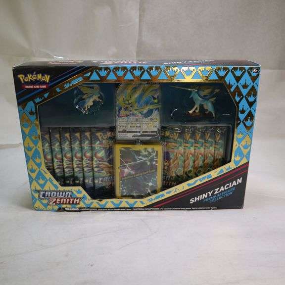 Pokémon Crown Zenith Shiny Zacian Premium Figure Collection - Rio ...