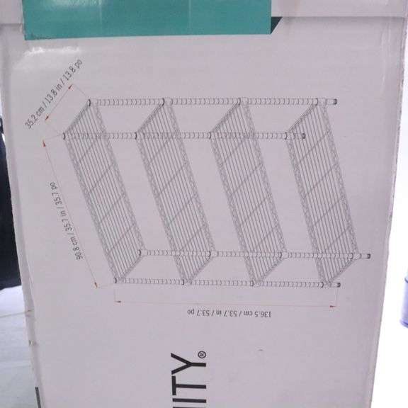 Trinity 4-Tier Wire Shelving Rack - Rio Grande Trade