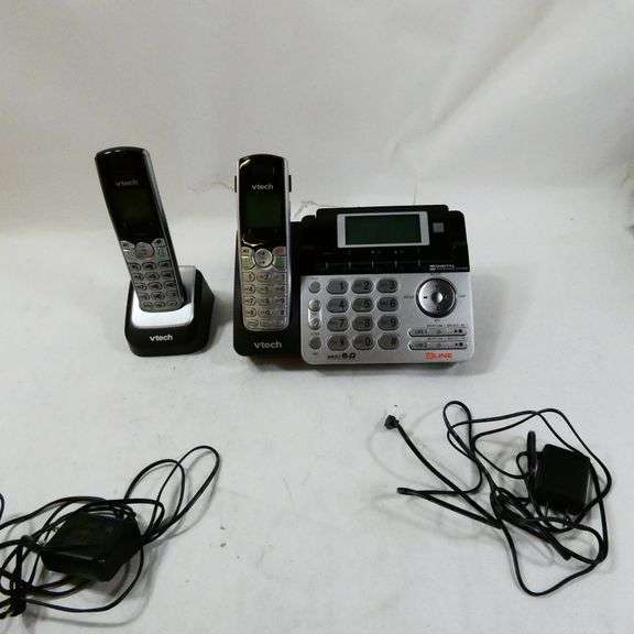 Vtech 2 Handset, 2 Line Cordless Digital Answering Machine - Rio Grande ...