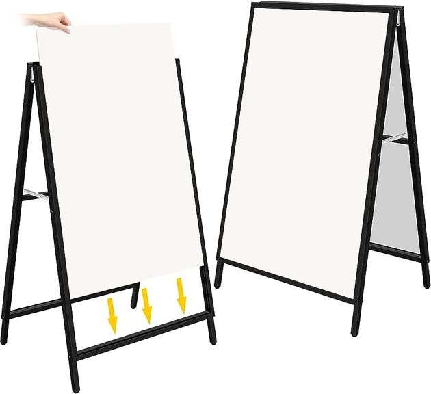 2 Piece Iron A-Frame Rack for Signs/Posters - Rio Grande Trade