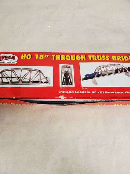 Atlas HO 18" Through Truss Bridge Kit - Rio Grande Trade