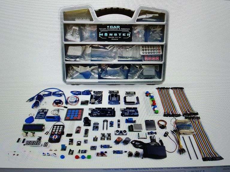 GAR Monster Starter Kit for Arduino Uno Mega Nano, STEM Robotics - Rio ...