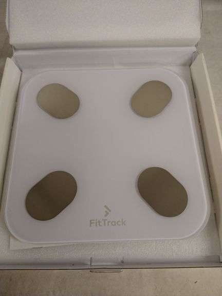Fittrack Dara Smart BMI Digital Scale-Measure Weight & Body Fat, White ...