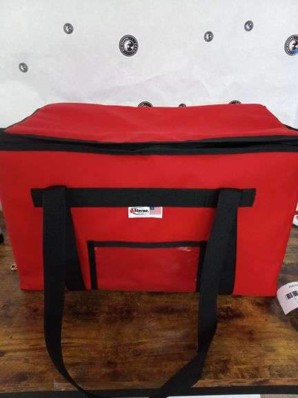 Sterno Red Delivery Leak-Proof Insulated Food Carrier Bag - Rio Grande ...