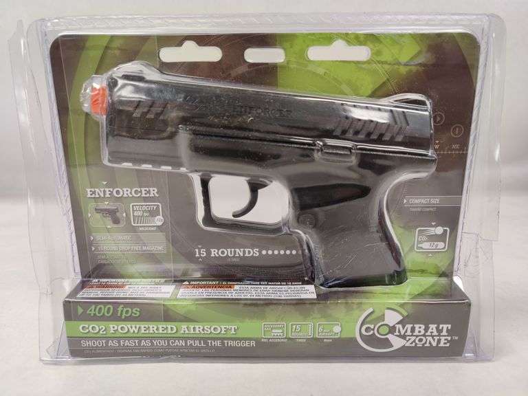Elite Force Umarex Combat Zone Enforcer 6mm BB Pistol Airsoft Gun - Rio ...