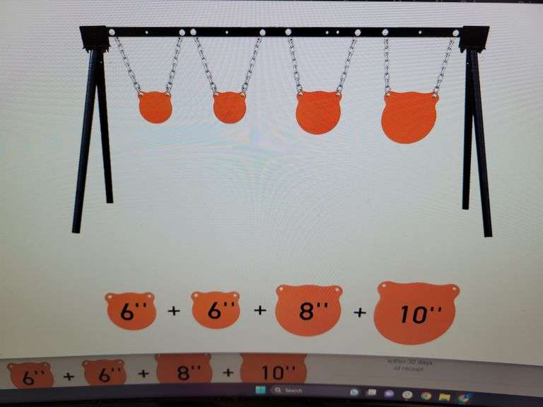 Highwild Steel Target Stand Shooting Target System Kit (Damaged ...