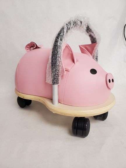 Wheely Bug by Prince Lionheart Pig Pink Child's Soft Ride On Toy, New ...