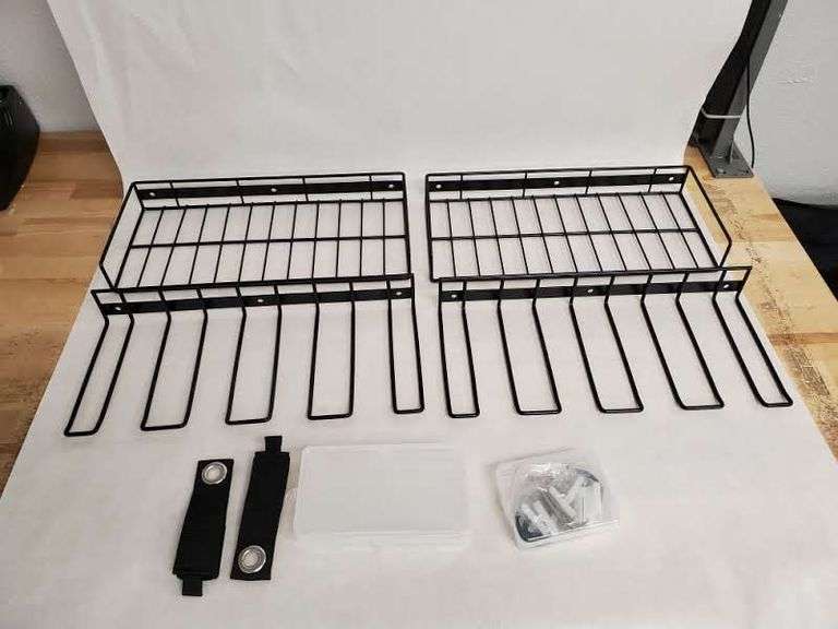 Jeasor Multifunctional Heavy Duty Floating Metal Tool Rack (Total of 8 ...