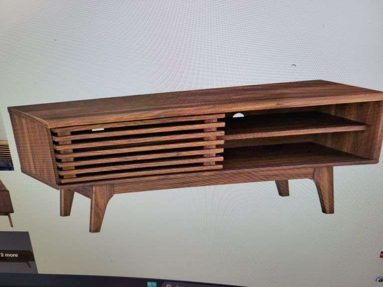 Render TV Stand for TVs up to 55" Brown - Modway - Rio Grande Trade