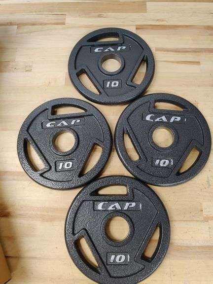 Weight Plate Collection 10 lb, Set of 4 - Rio Grande Trade