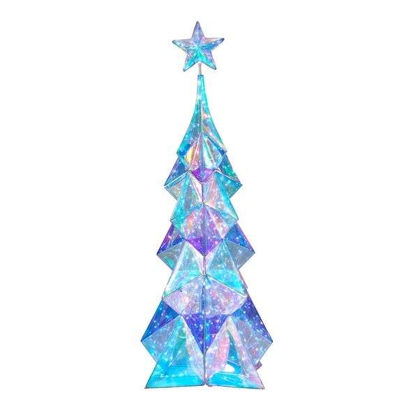 6' Pre-Lit Prismatic Tree - Rio Grande Trade