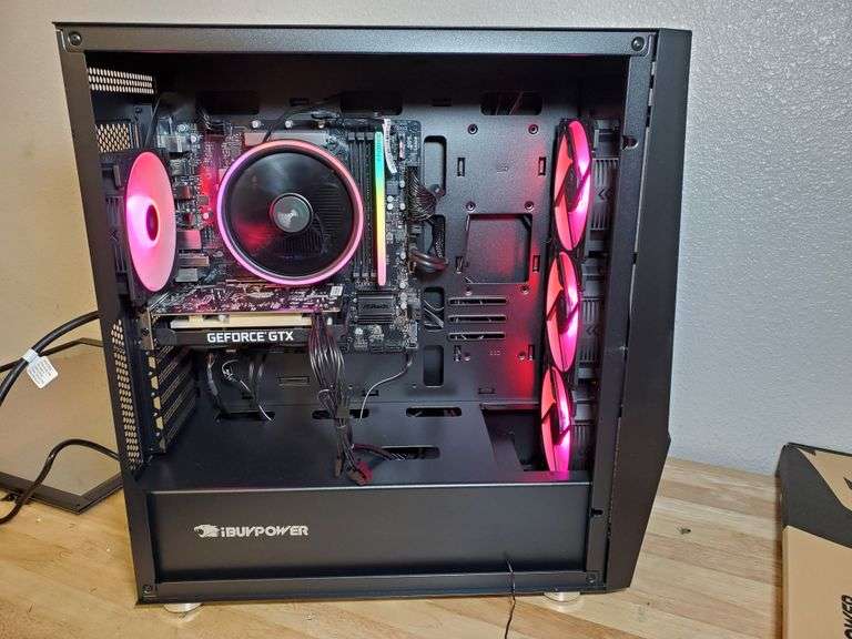 iBuyPower Gaming PC, Tested, Broken Front Panel - Rio Grande Trade