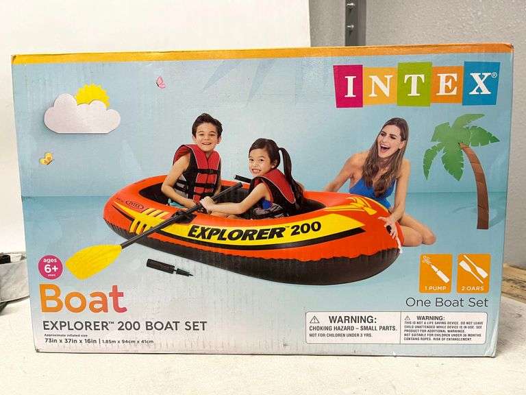Intex Boat Explorer 200 Boat - Rio Grande Trade