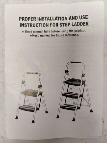 3 Step Ladder - Rio Grande Trade