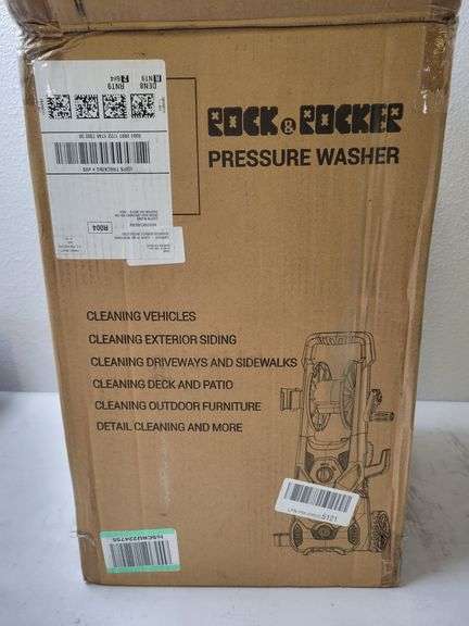 Rock&Rocker Powerful Electric Pressure Washer - Rio Grande Trade