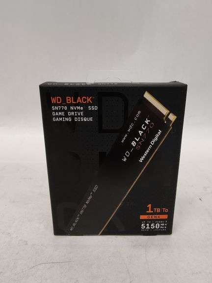 WD Black 1TB M.2 SSD - Rio Grande Trade