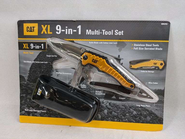 Cat XL 9-In-1 Multi-Tool Set - Rio Grande Trade