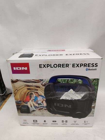ION Explorer Express Bluetooth-Enabled Speaker - Rio Grande Trade