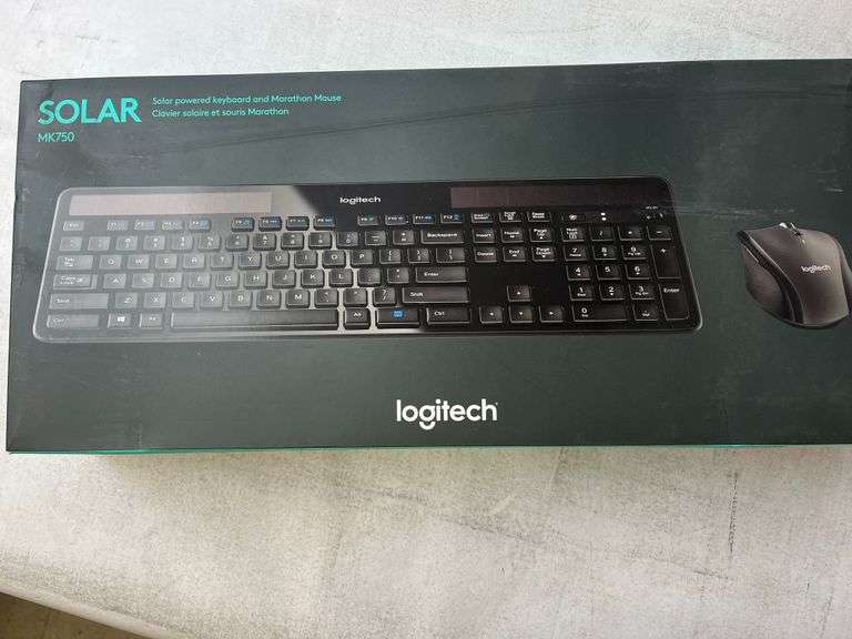 Solar Wireless Keyboard and Mouse - Rio Grande Trade