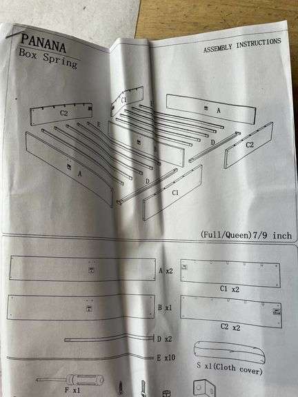 5" Metal Box Spring, Full - Rio Grande Trade
