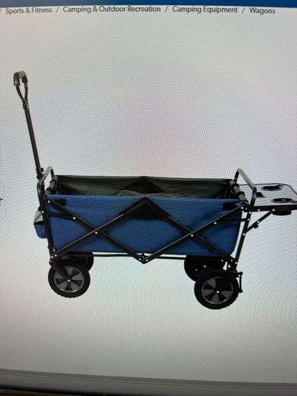 Folding Wagon w/ Table, No Box - Rio Grande Trade
