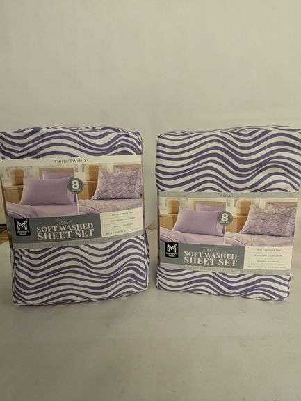 Member's Mark 2-Pack Soft Washed Sheet Set Twin/Twin XL & Full, Set of ...