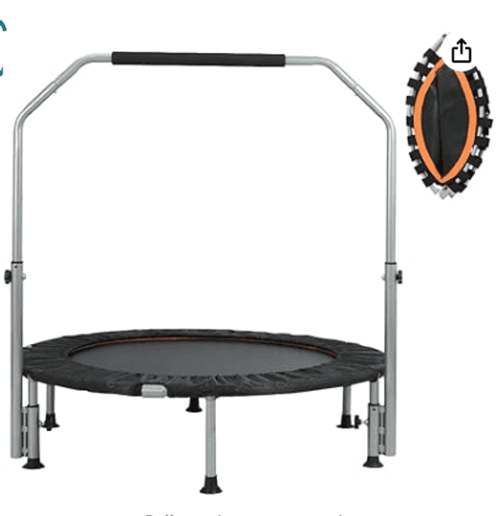 Panana 40" Folding Mini Trampoline, Open Box - Rio Grande Trade