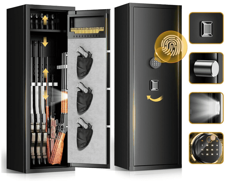 Qiranui Unassembled Large Rifle Gun Safe, Open Box - Rio Grande Trade