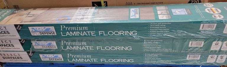Select Surfaces Southern Grey Spill Defense Laminate Flooring 12.34 sq ...