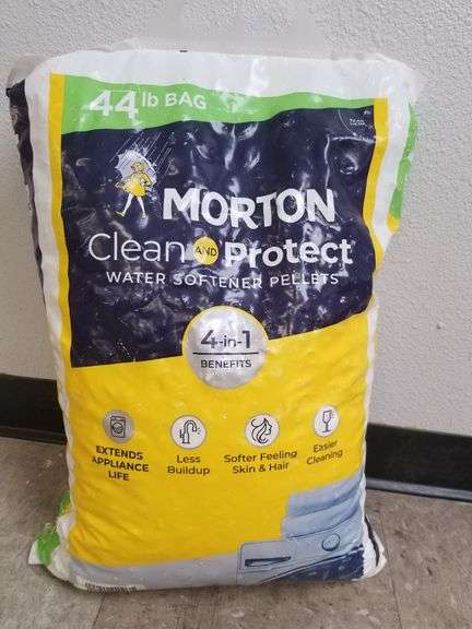Morton Clean and Protect Water Softener Pellets 44 lbs., Like New - Rio ...
