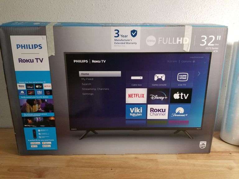 Philips 32" Class 6500 Series LED Smart TV | Open Box - Rio Grande Trade