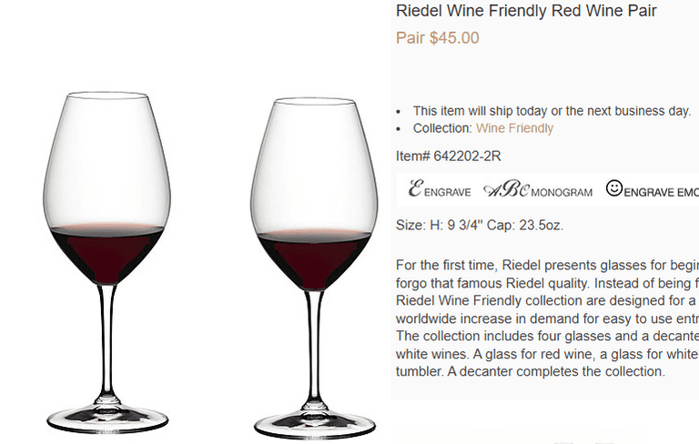 Riedel Wine Glasses | Like New - Rio Grande Trade