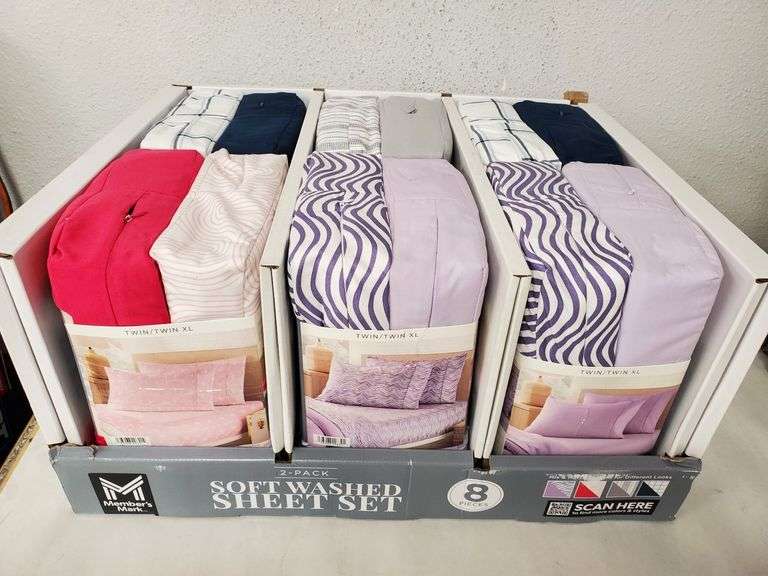 Members Mark Sheets 2 Pack (8 Pcs) | Like New - Rio Grande Trade