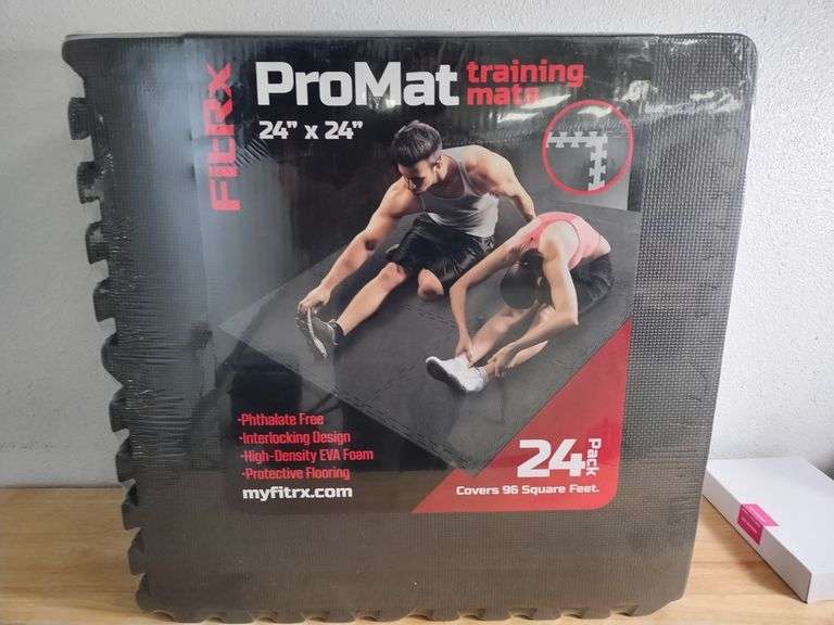 FitRx Pro Mat Exercise Mat, 24-Pack | Like New - Rio Grande Trade