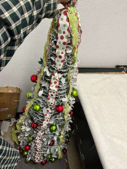 Easy Foldable Christmas Tree 5ft tall | Open Box | (See Condition Notes ...