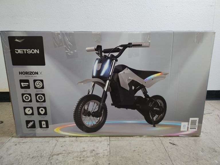 Jetson Horizon X Kids Electric Dirt Bike w/Headlights | Open Box | (See ...