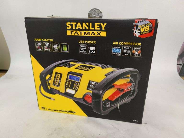 STANLEY Fatmax Jump Starter & Air Compressor | Like New - Rio Grande Trade
