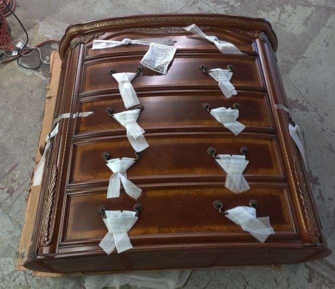 Michael Amini Cortina 6 Drawer Chest Top, Bottom Part Not Inlcuded ...