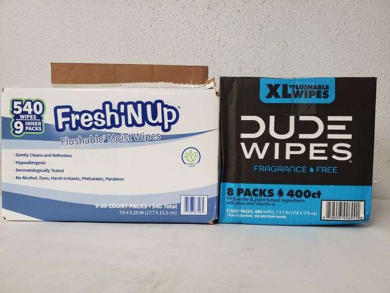 Flushable Wipes Bundle | Open Box | (See Condition Notes) - Rio Grande ...